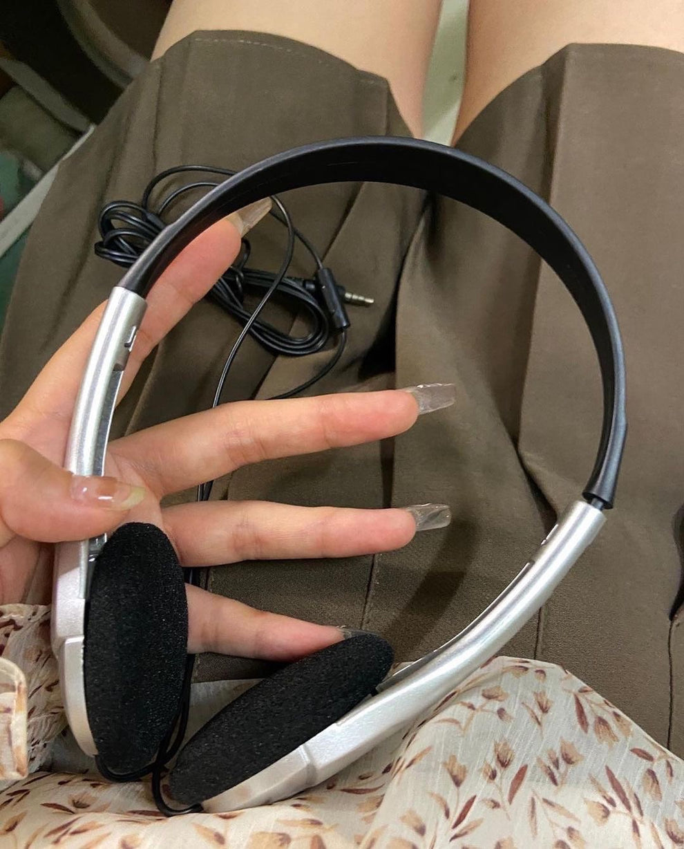 Panasonic vintage 90’s headphones || WEIRDPLANET